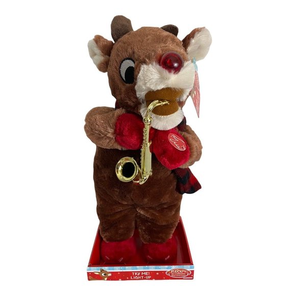 Dan Dee | Holiday | Dan Dee Animated Musical Rudolph Red Nosed Reindeer ...